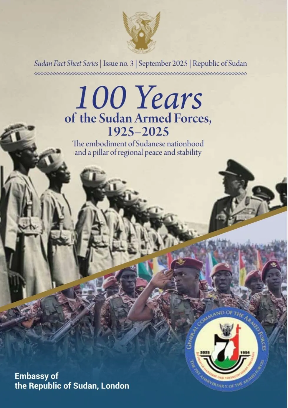 Sudan Fact Sheet Series - 100 Years of the Sudan Armed Forces - أخبار ...